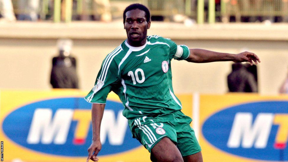 Watch: Okocha’s iconic jersey takes highlight in Argentina’s Copa ...